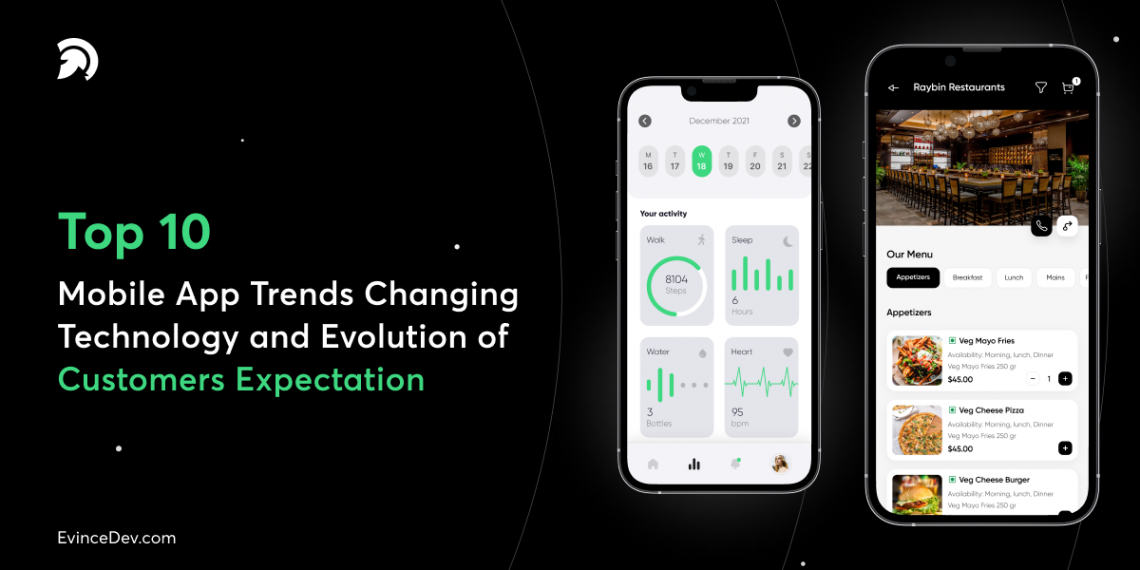 What are the mobile app development trends for 2022?